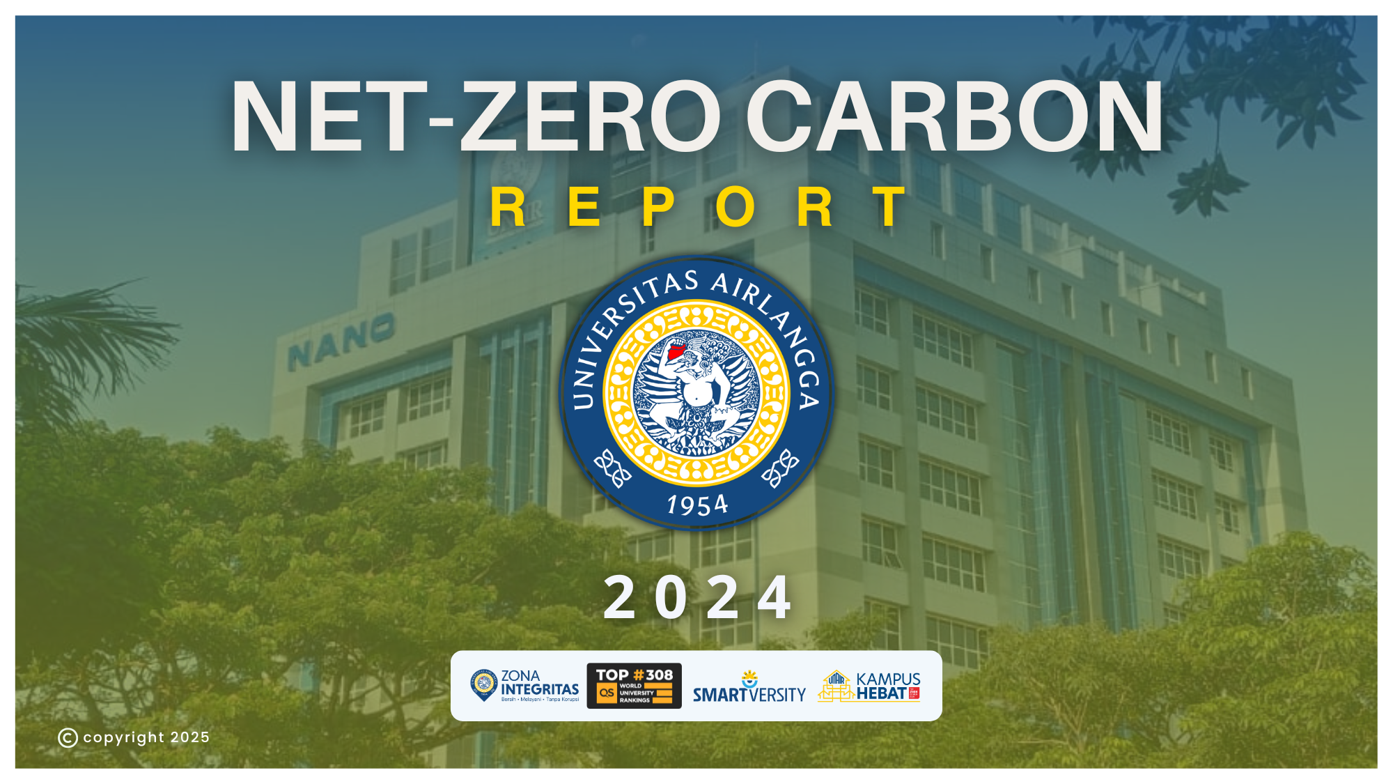 Net-Zero Carbon Report of Universitas Airlangga - Direktorat Logistik, Keamanan, Ketertiban Dan ...